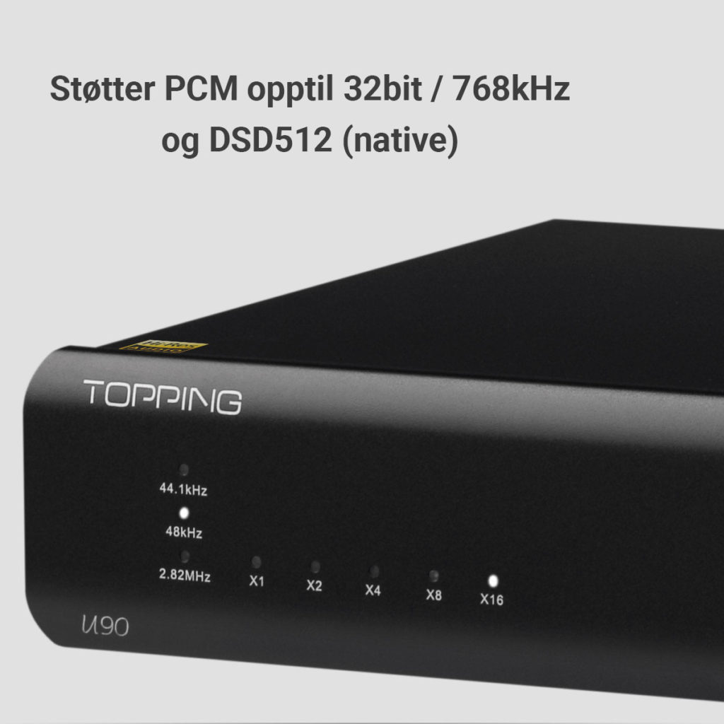 Topping U90 USB bridge – Hifisentralen nettbutikk