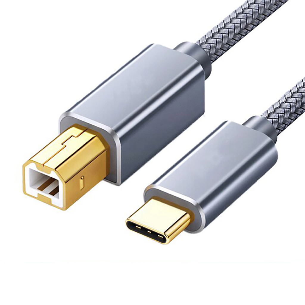 USB-C til USB-B kabel – Hifisentralen nettbutikk